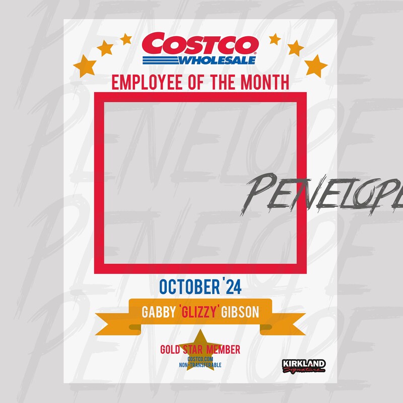 Costco Name Tag - Etsy