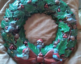 Ceramic Wreath - Etsy
