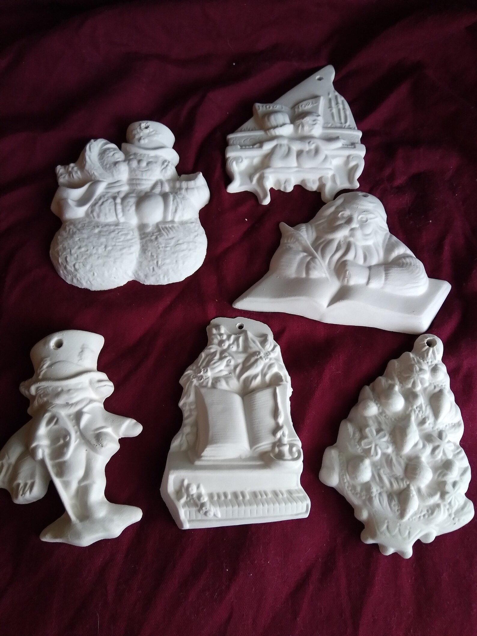 Ceramic Christmas Ornaments - Etsy