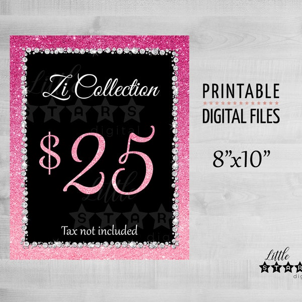 Paparazzi Table Signs - Etsy