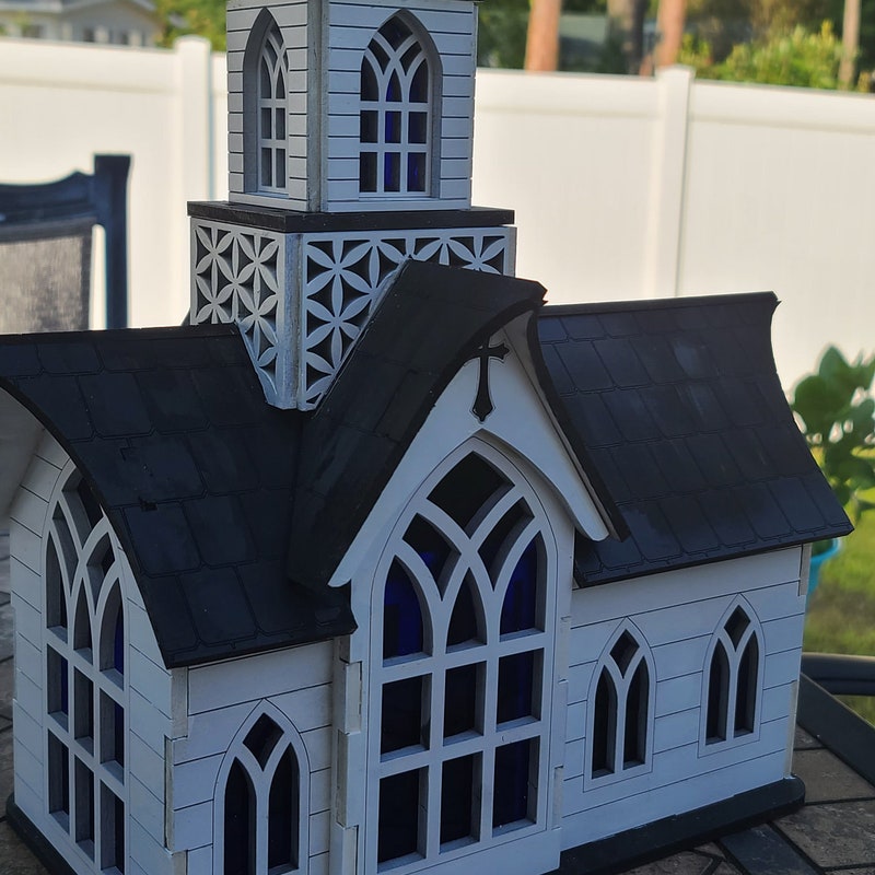 Church Bird House - Etsy