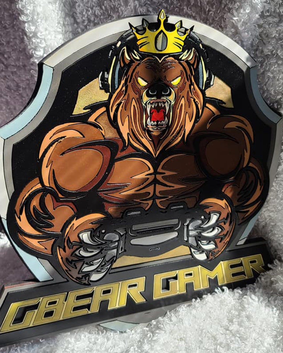 Custom Business or Team Logo Sign Crafted From Your Image or Logo. Wood ...