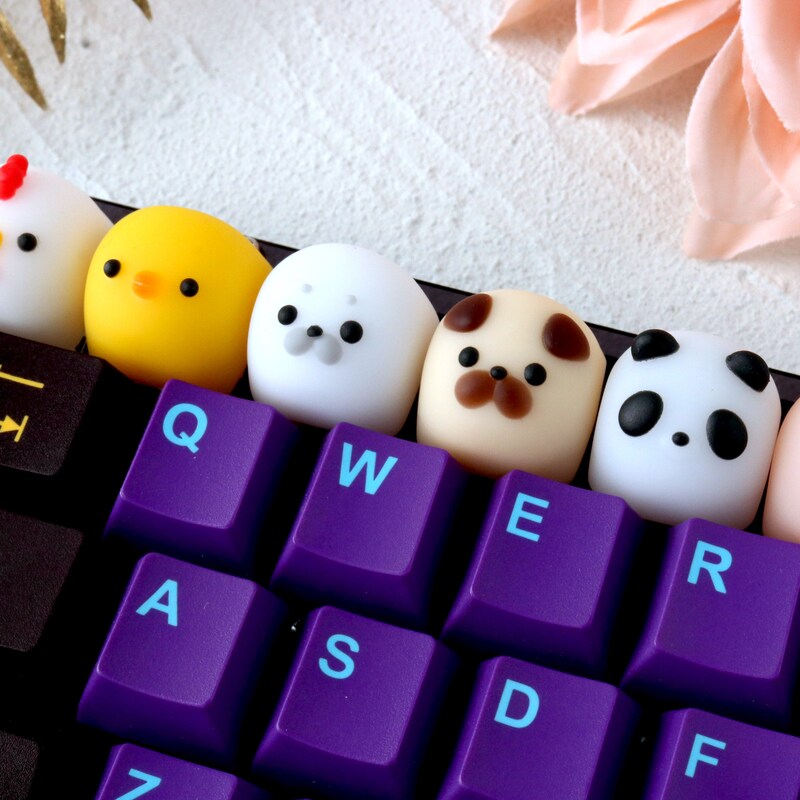 Animal Keycaps - Etsy