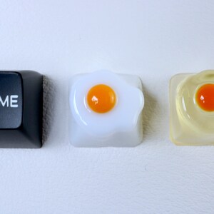 Handmade Egg Keycap Resin Artisan Keycap Cute Kawaii Japan - Etsy