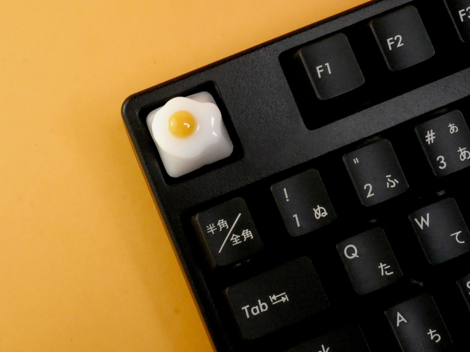 Handmade Egg Keycap Resin Artisan Keycap Cute Kawaii Japan - Etsy