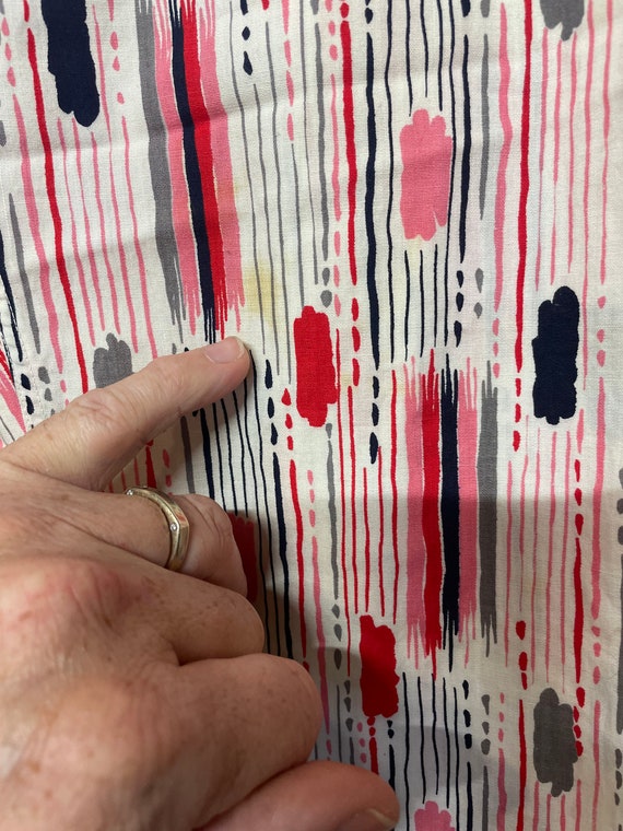 Vintage 1930’s 1940’s Jiffy Jama Abstract Print Pajam… - Gem