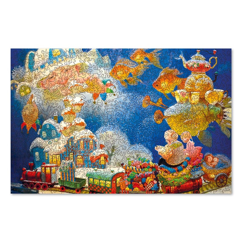 made in Russia DaVICI Exclusive Wooden Jigsaw Puzzle Spectacular ...