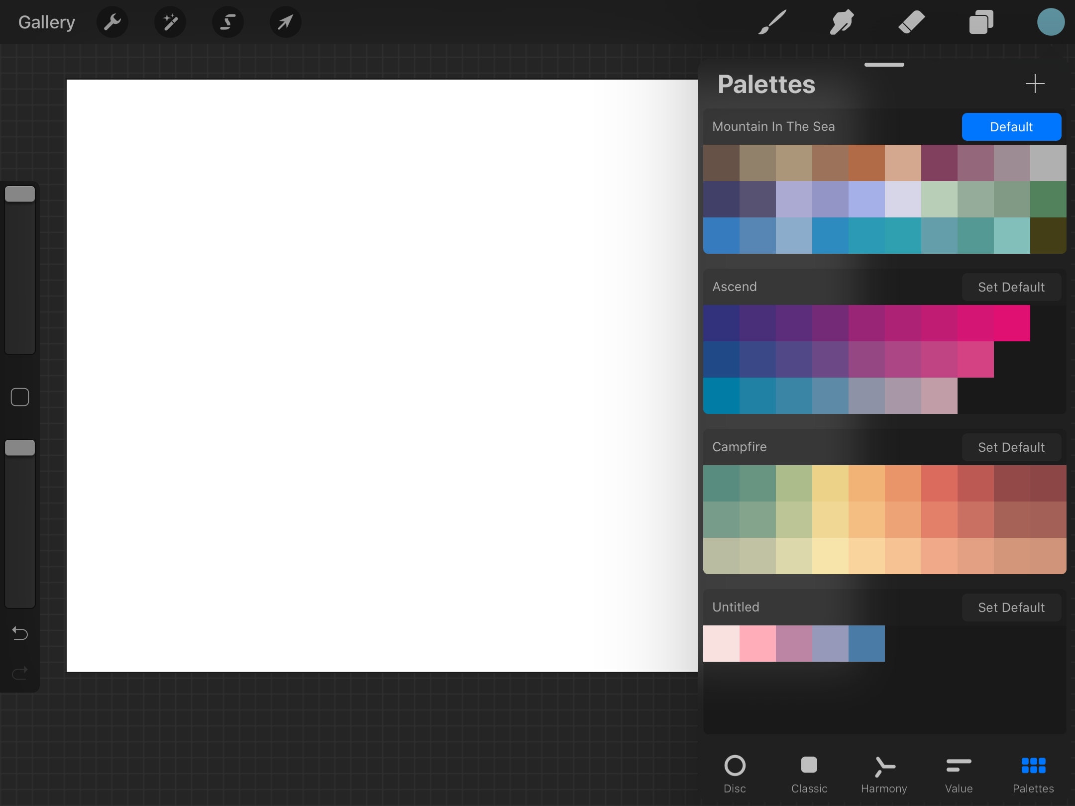 Procreate Color Palette, Nature Color Palette, Fall Color Palette ...