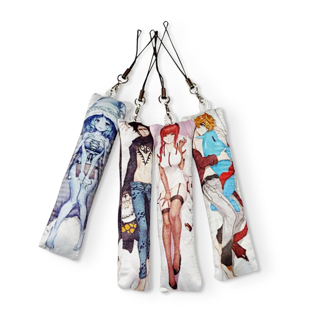 Mini Dakimakura/body Pillow Keychain/charm - Etsy