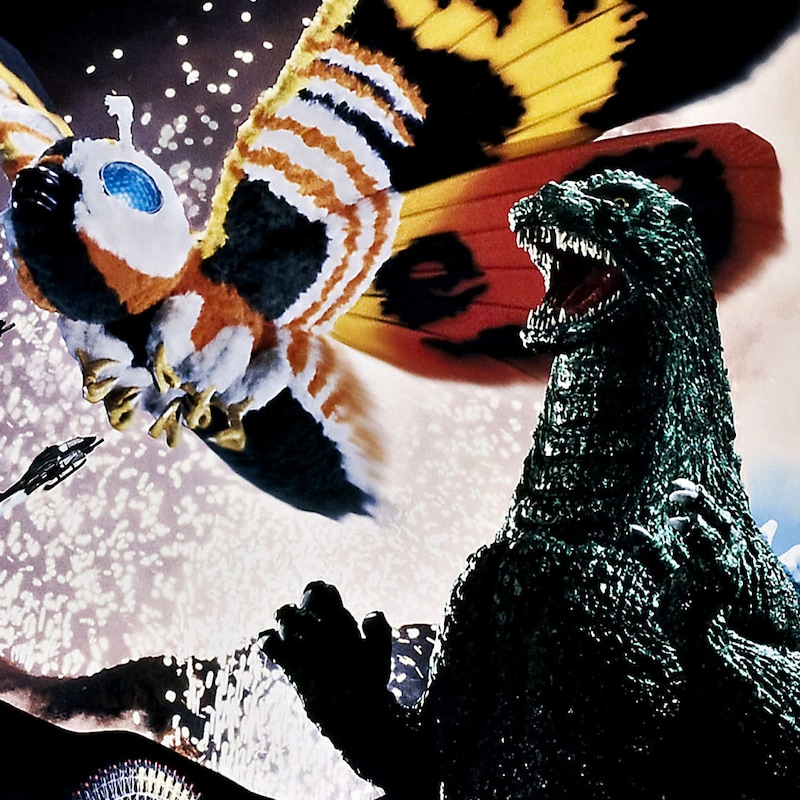 Godzilla Vs Mothra Poster - Etsy