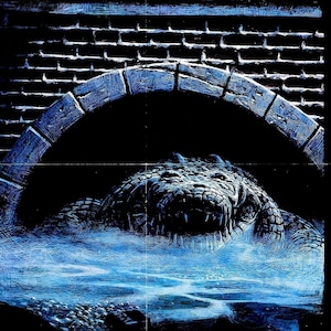 Alligator -- Deluxe 11" X 17" Poster Art Print || Roger Corman Sewer ...