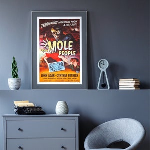 The Mole People -- 11" X 17" Poster Art Print || Hideous Subterranean ...