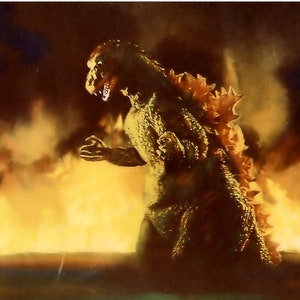 Godzilla, King of the Monsters -- Deluxe 8.5" X 11" Art Print - Etsy