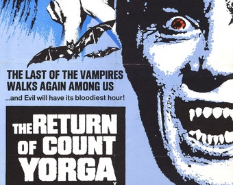Prints 11 x 17 Deluxe Poster Art Print Return of Count Yorga Art ...