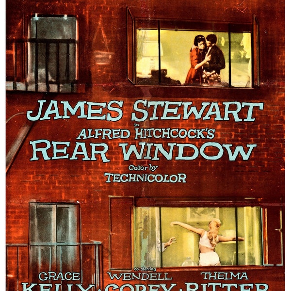 Rear Window Hitchcock - Etsy