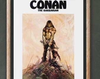 Conan the Barbarian Digital Wall Art Vertical Poster Series 2 - Etsy
