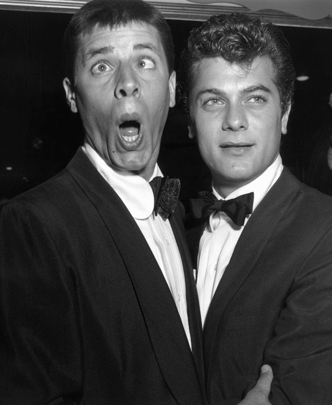 Jerry Lewis Meets Tony Curtis -- Deluxe 8.5" X 11" Art Print || Two ...