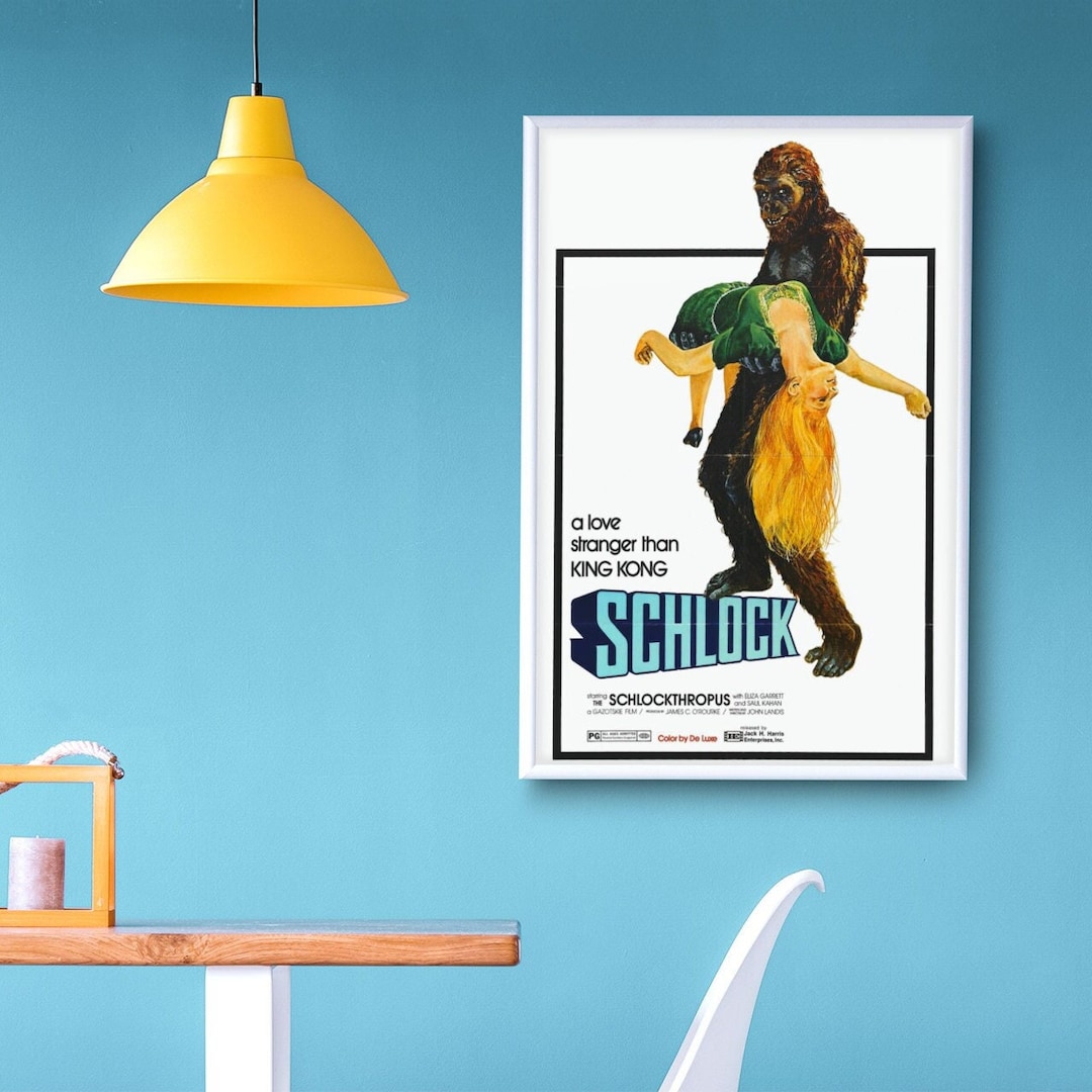 Schlock 11 X 17 Deluxe Poster Art Print John Landis & Rick Baker - Etsy