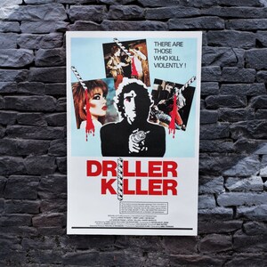 The Driller Killer 11 X 17 Deluxe Poster Art Print Abel Ferrara's Early ...