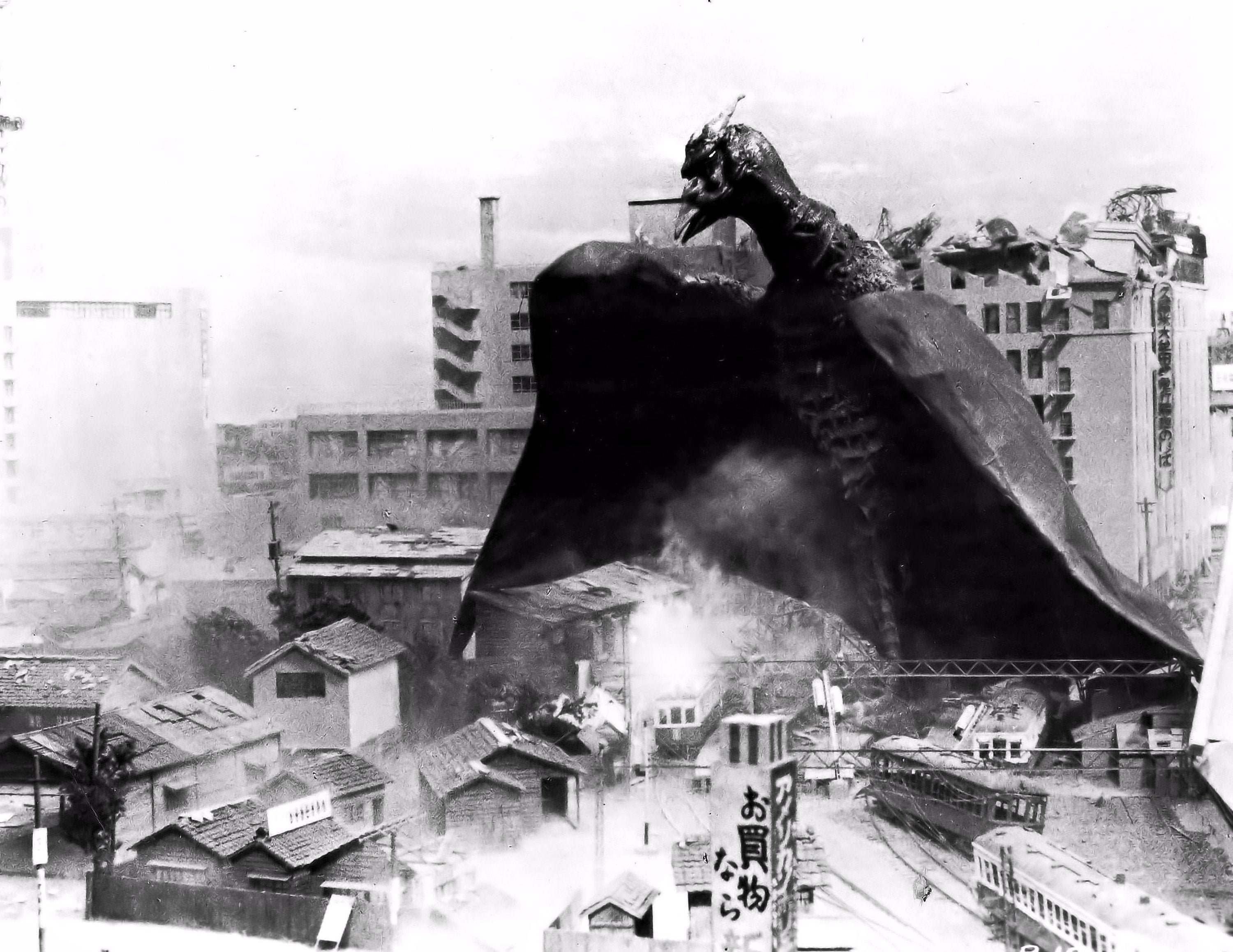 Rodan 8.5 X 11 Art Print Flying Kaiju - Etsy