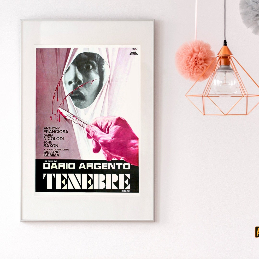 Tenebrae 11 X 17 Deluxe Poster Art Print Dario Argento Horror Giallo - Etsy