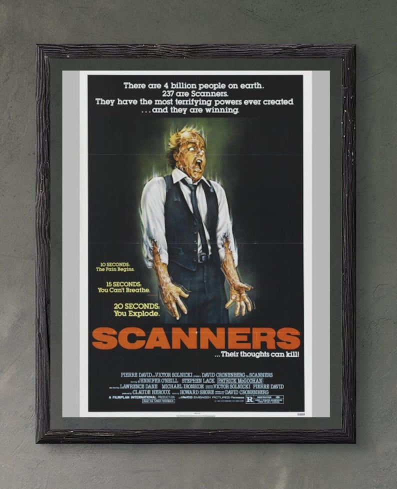 Scanners 11 X 17 Deluxe Poster Art Print - Etsy