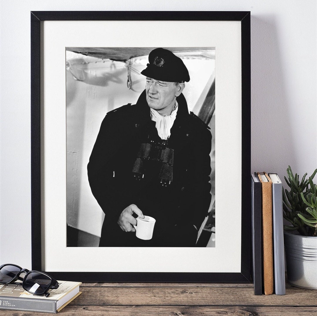 John Wayne 8.5 X 11 Deluxe Wall Art Print the Sea Duke - Etsy