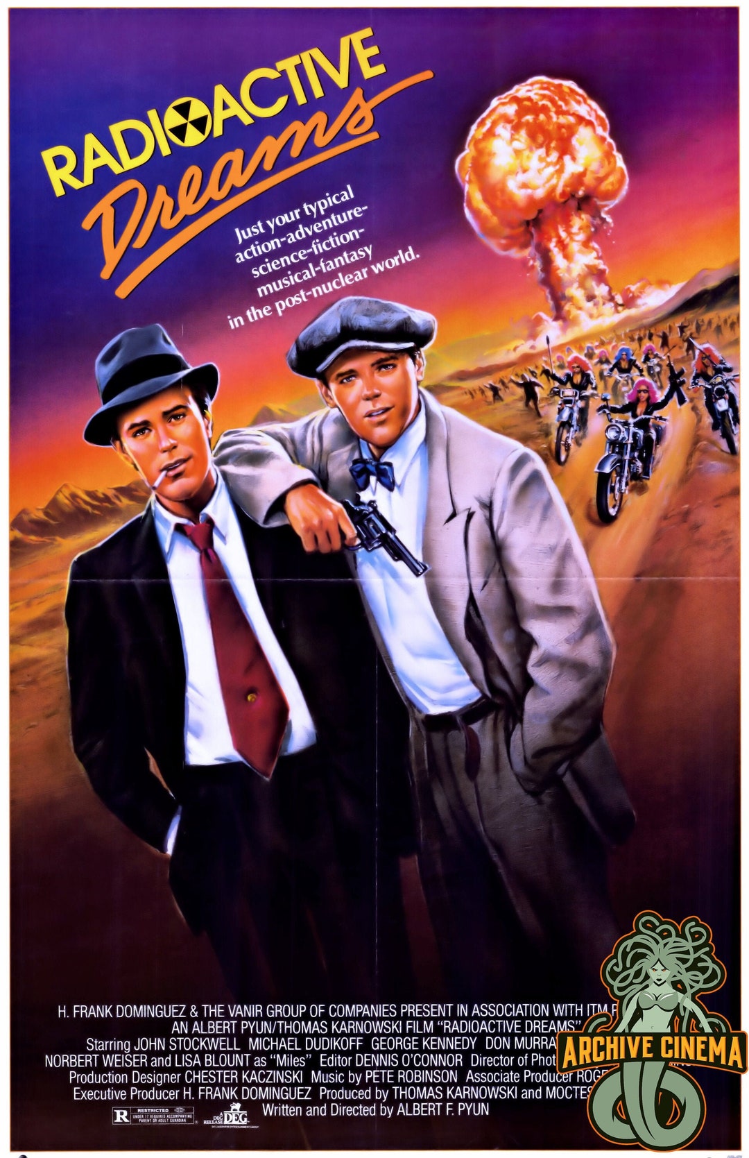 Radioactive Dreams -- 11" X 17" Poster Art Print || 1980s Post ...