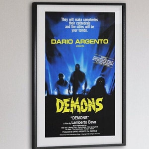 Demons -- 11" X 17" Deluxe Poster Art Print || Lamberto Bava Movie ...