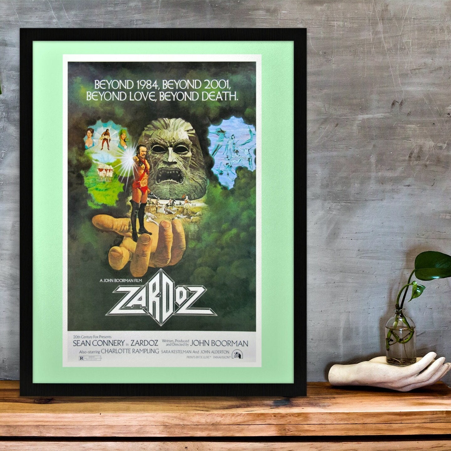 Cartel De La Pelicula Zardoz