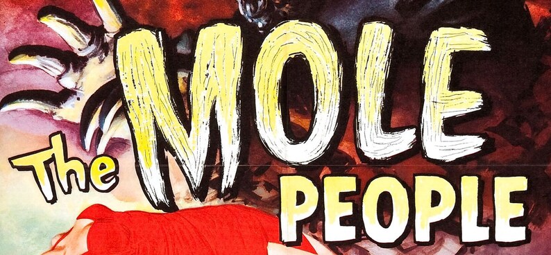 The Mole People 11 X 17 Poster Art Print | Etsy