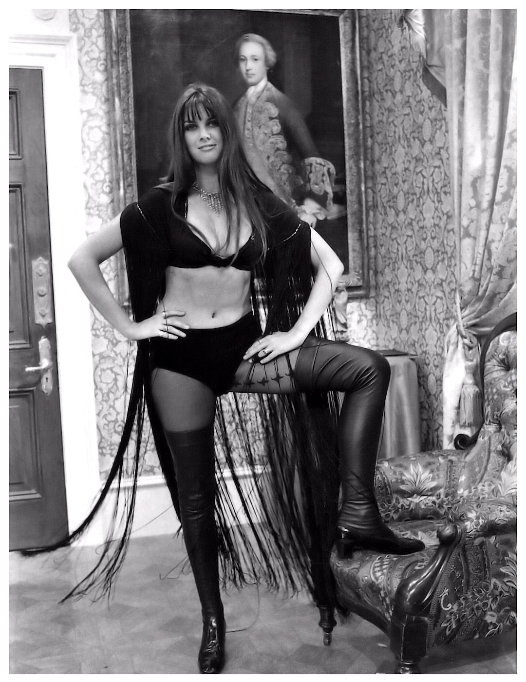 Caroline Munro Deluxe 8.5 X 11 Print Sexy British Actress on the Set of Dracula A.D. 1972 ...