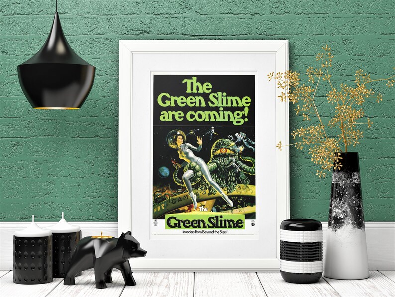 The Green Slime 11 X 17 Deluxe Poster Art Print | Etsy