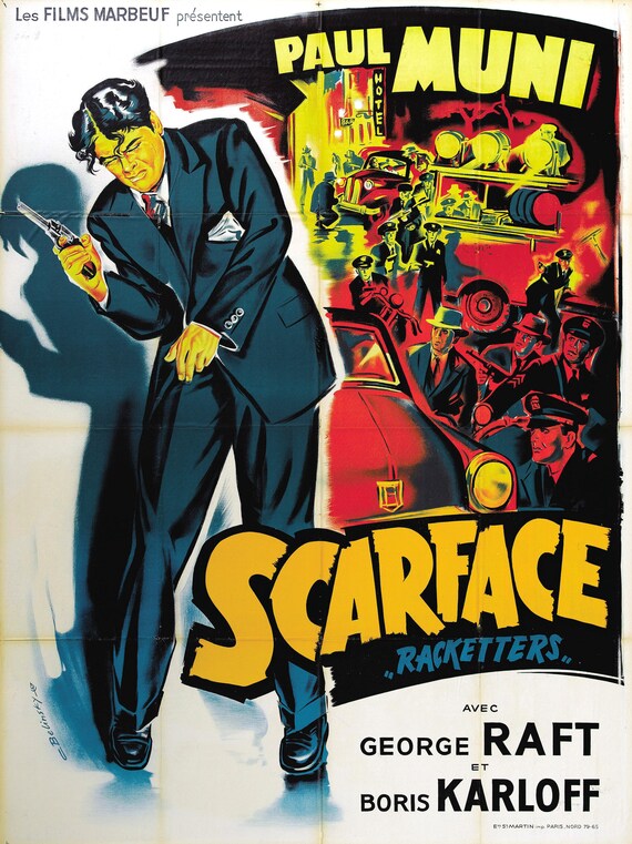 Scarface 11 X 17 Deluxe Poster Art Print | Etsy