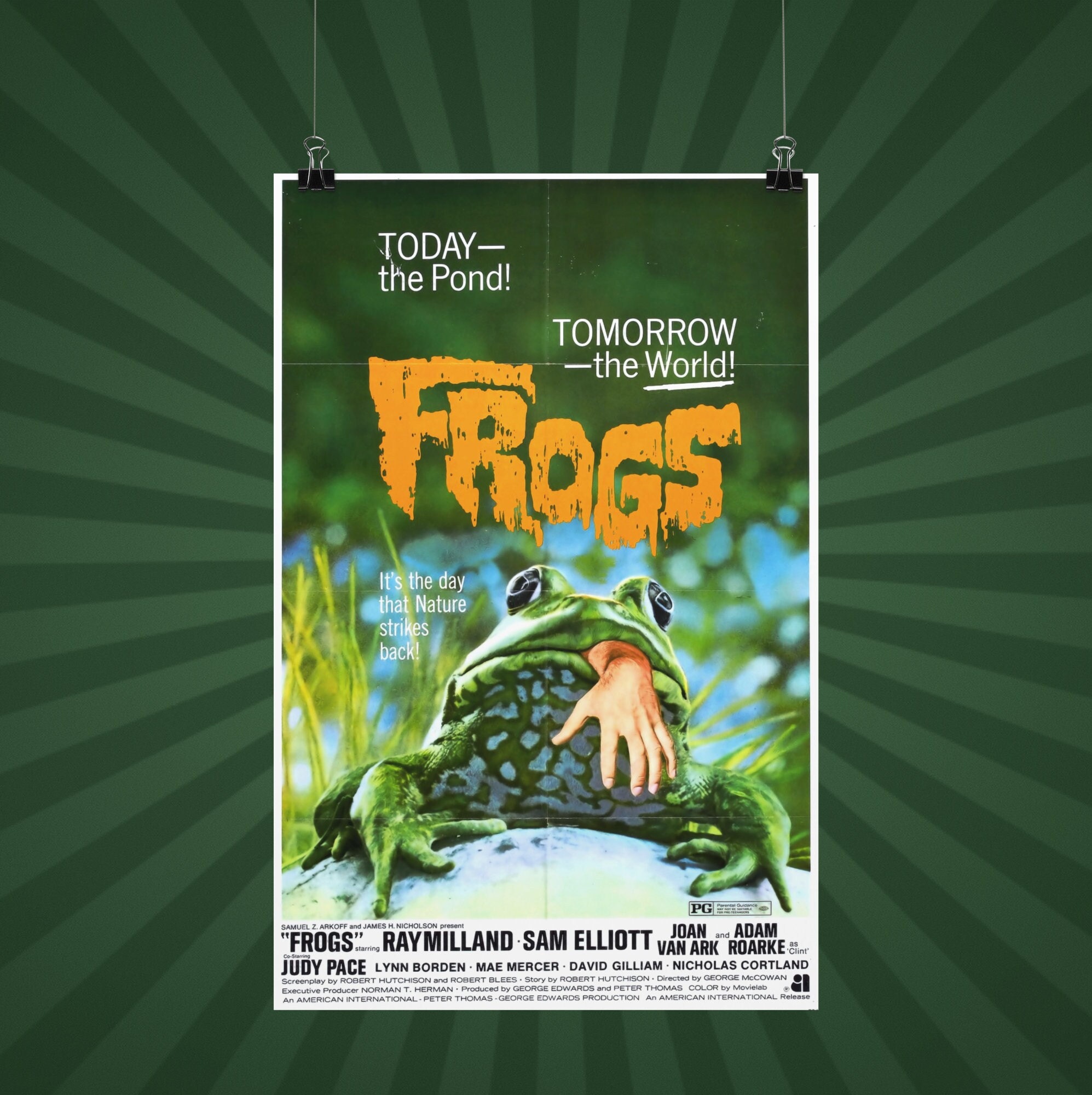 Frogs Movie Poster