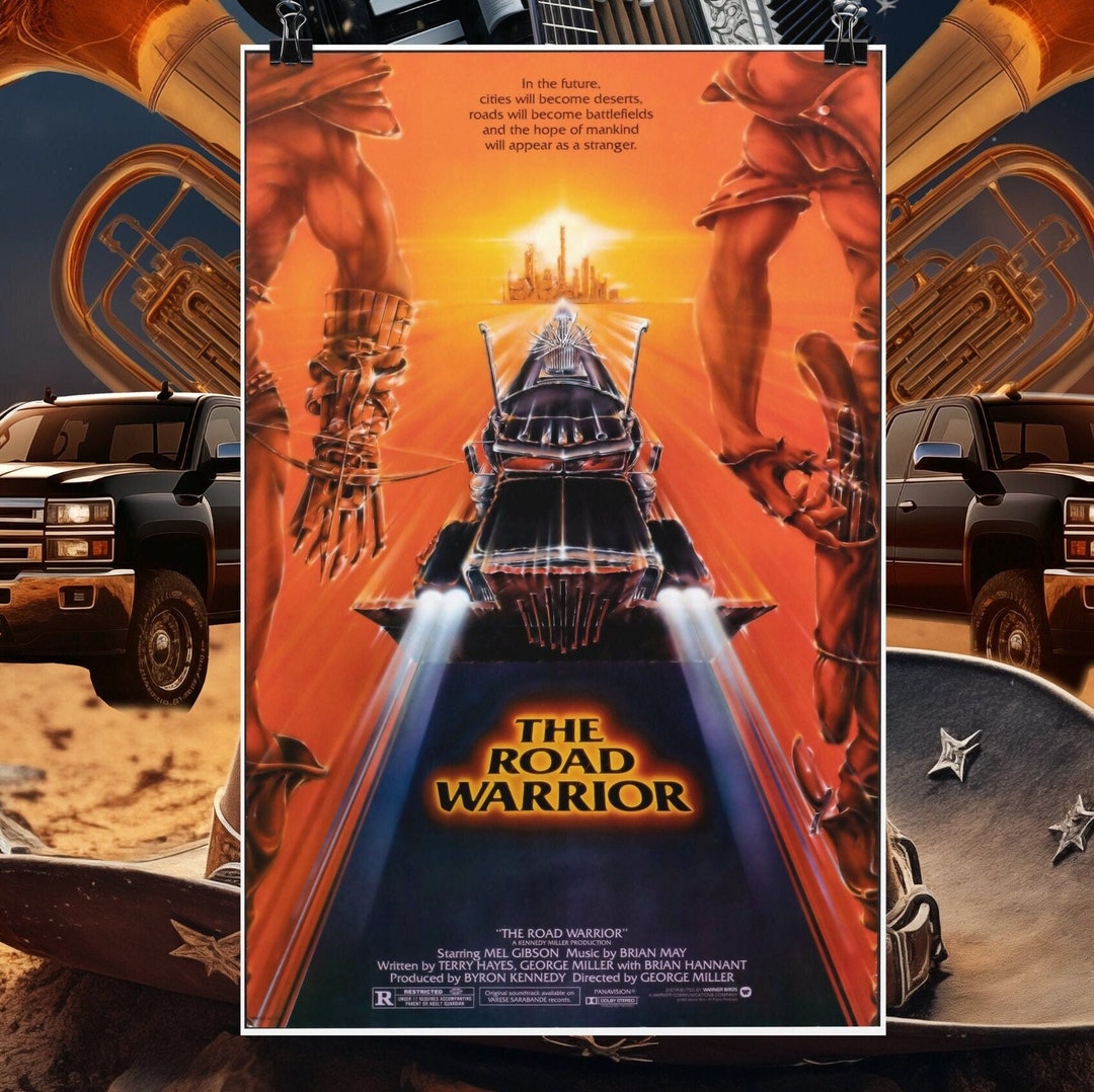 The Road Warrior 11 X 17 Poster Art Print Mad Max Vs. the Scum of the ...