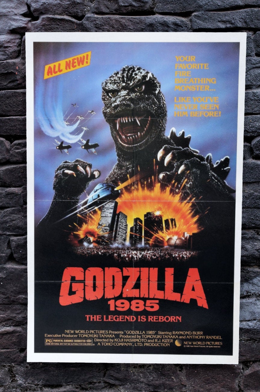 Godzilla 1985 Dvd Cover