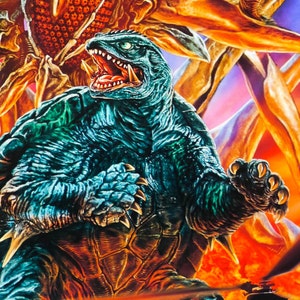 Gamera 2: Attack of the Legion -- 11" X 17" Poster Art Print || Kaiju ...