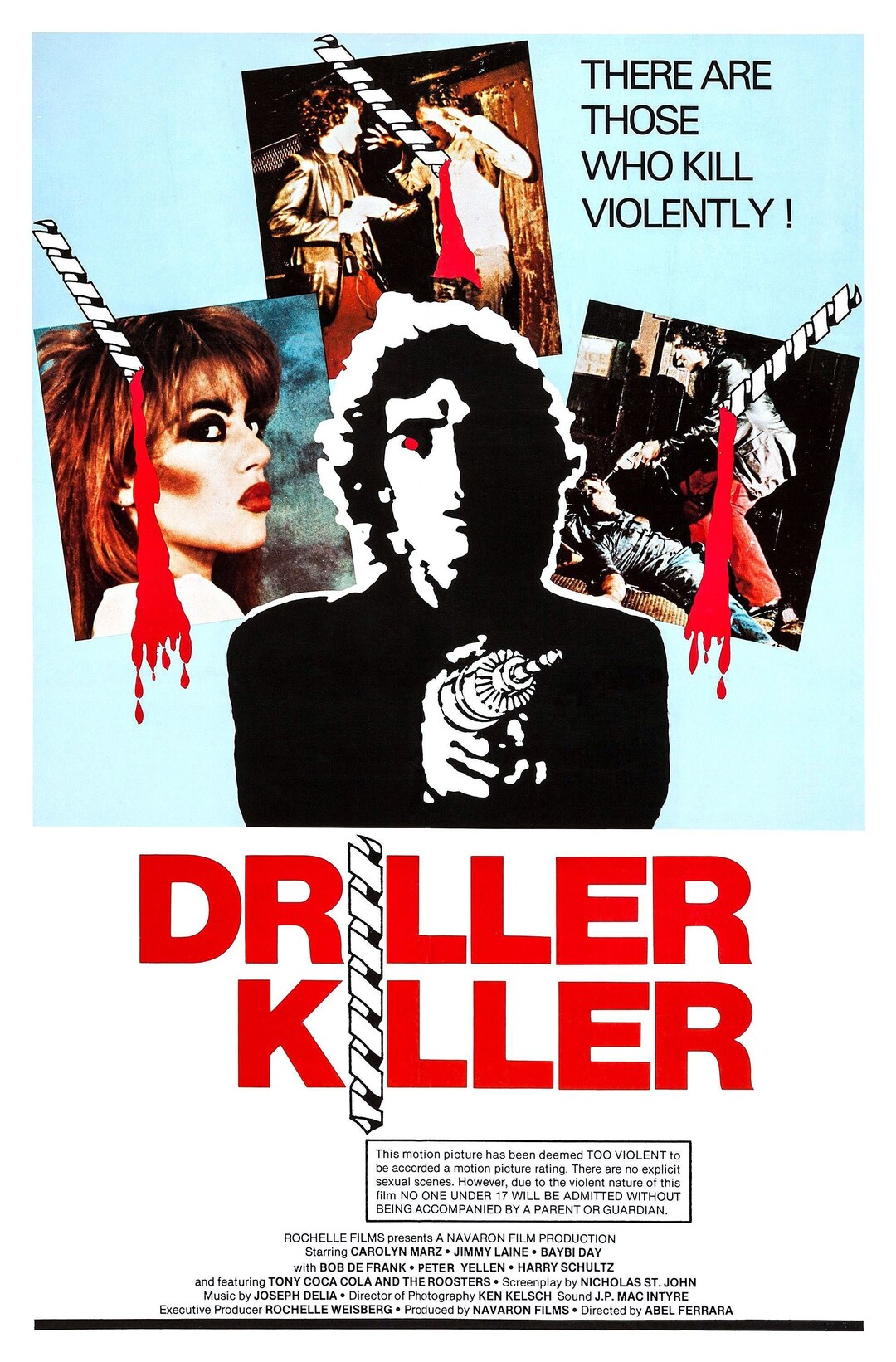 The Driller Killer 11 X 17 Deluxe Poster Art Print Abel Ferrara's Early ...