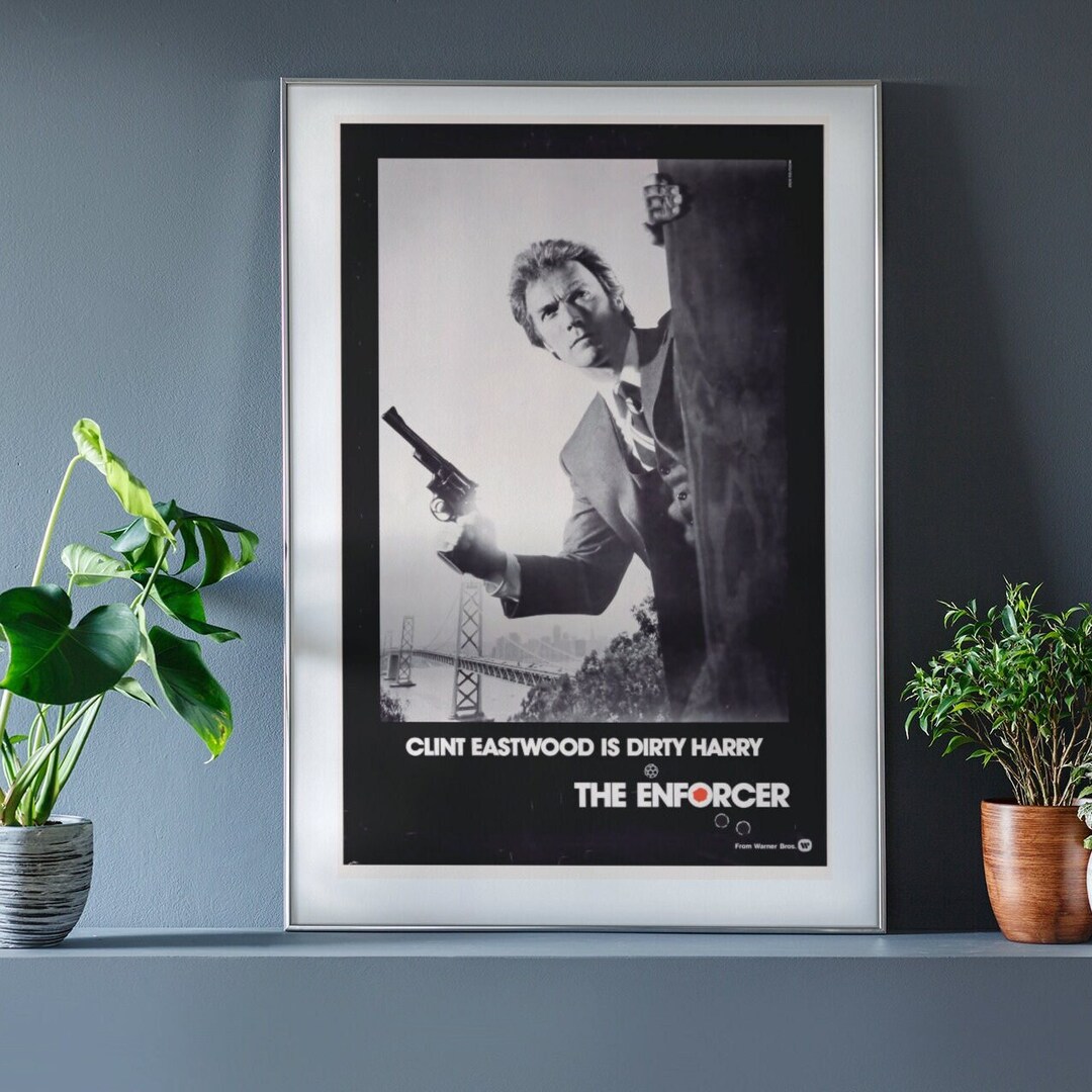 The Enforcer 11 X 17 Deluxe Poster Art Print Dirty Harry is Back - Etsy