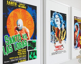 El Santo Movie Poster - Etsy