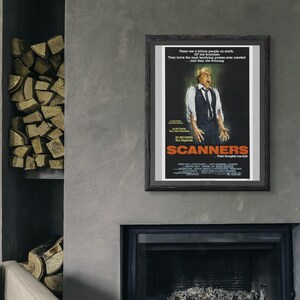 Scanners 11" X 17" -- Deluxe Poster Art Print || Michael Ironside as ...