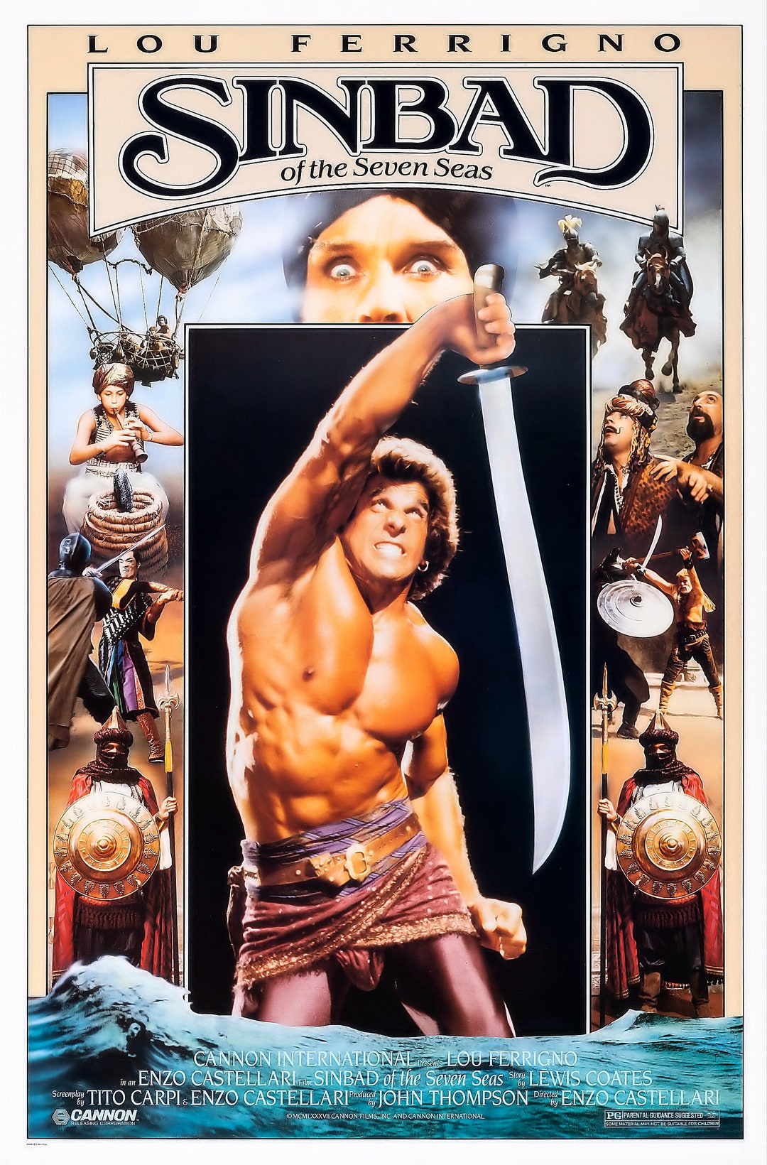 Sinbad of the Seven Seas -- 11" X 17" Deluxe Poster Art Print || Lou ...