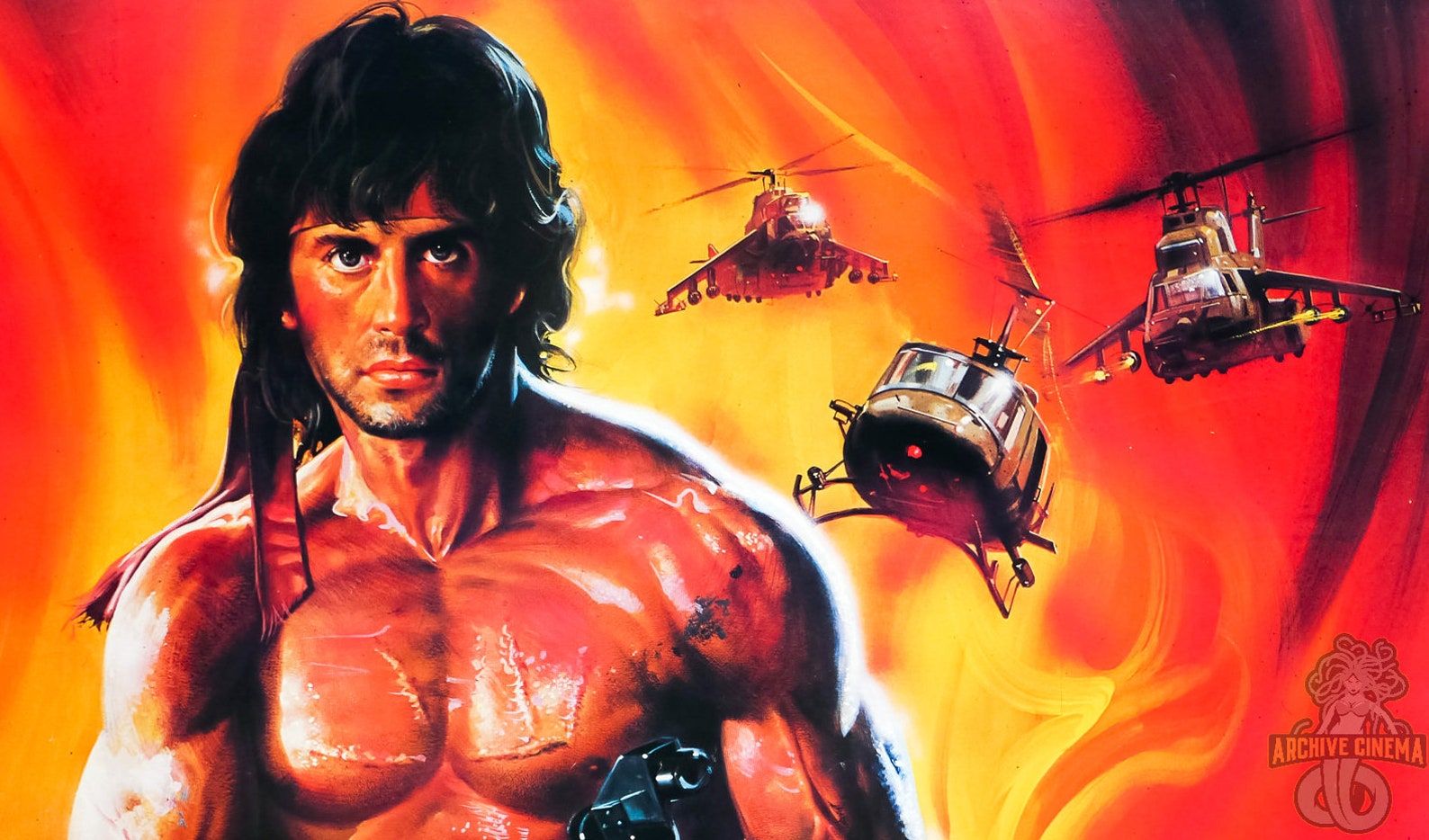 Rambo: First Blood 2 11 X 17 Deluxe Poster Art - Etsy