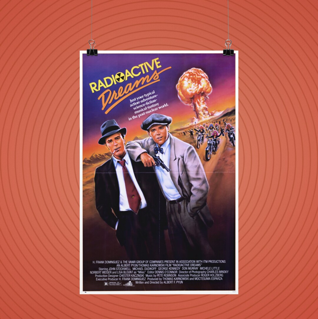 Radioactive Dreams 11 X 17 Poster Art Print 1980s Post-apocalyptic ...