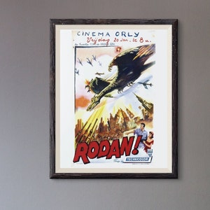 Rodan 11 X 17 Deluxe Poster Art Print Original Release Poster Art for ...
