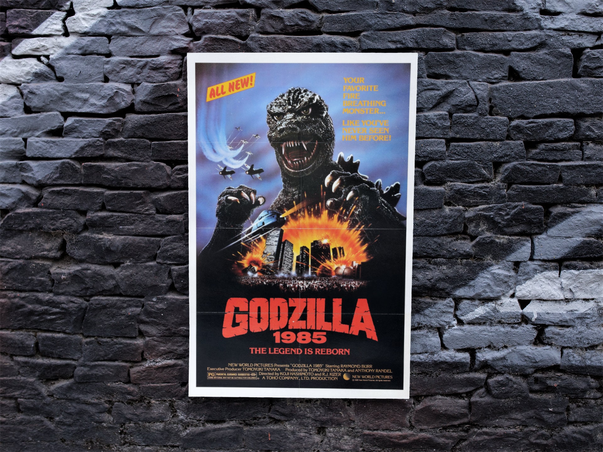 Godzilla 1985 Wallpaper