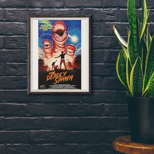 Deadly Spawn -- 11" X 17" Poster, SF Wall Art, Horror Movie Fan Gift ...