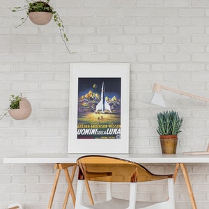 Destination Moon -- 11" X 17" Deluxe Poster Art Print || Classic 1950s ...