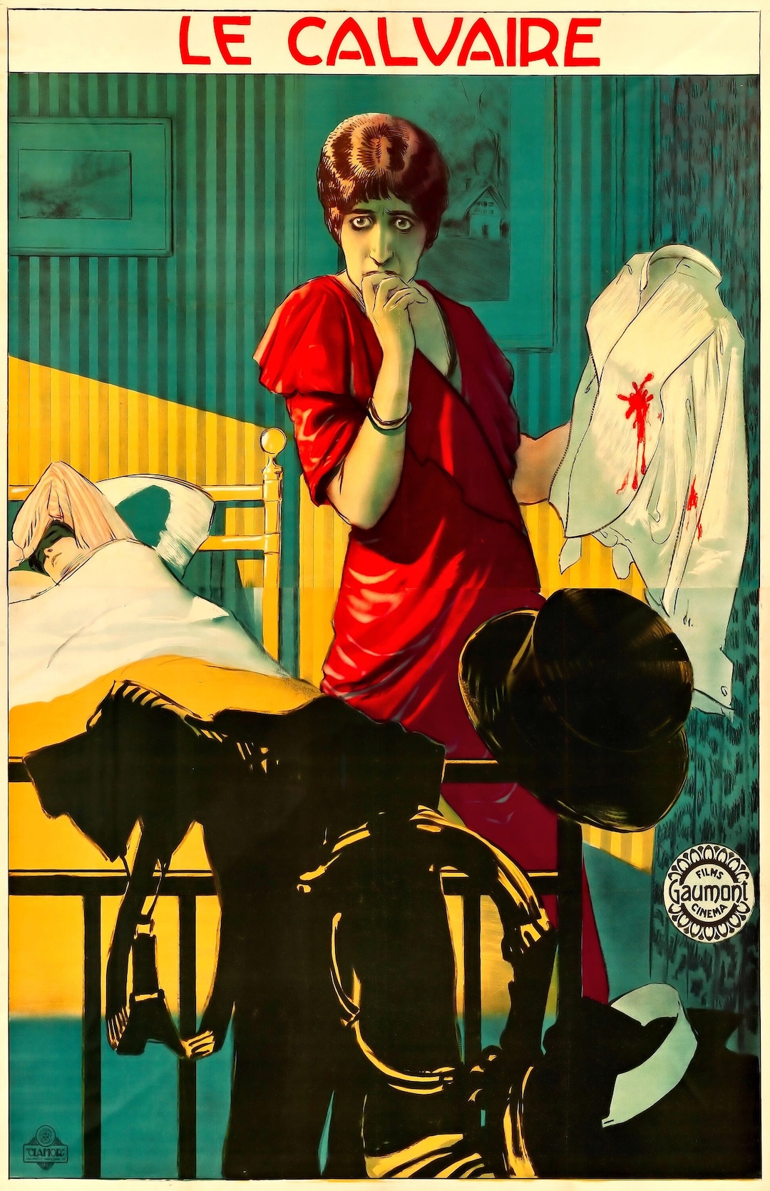 Le Calvaire 11 X 17 Deluxe Poster Art Print Silent French Crime Noir ...